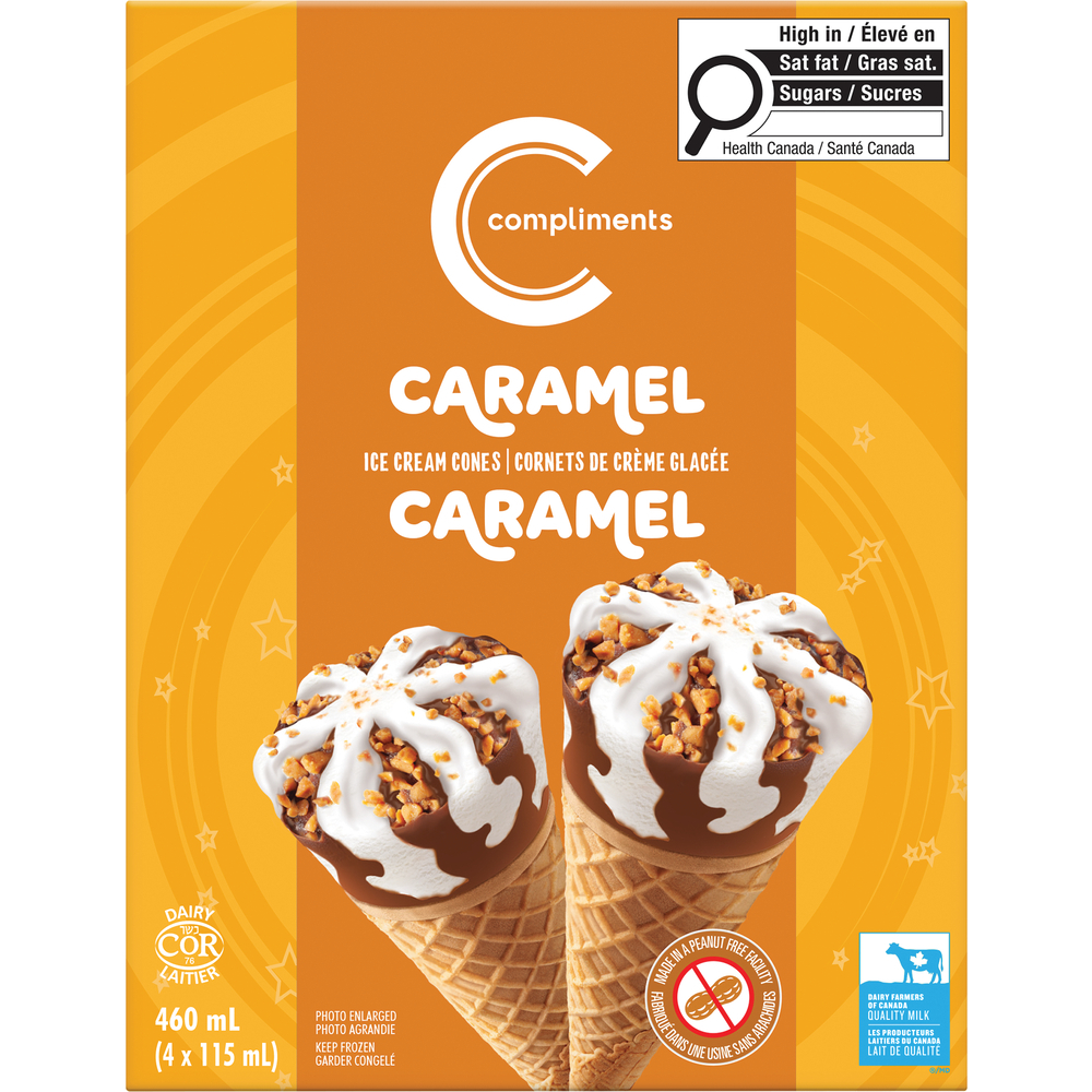 Caramel Ice Cream Cone