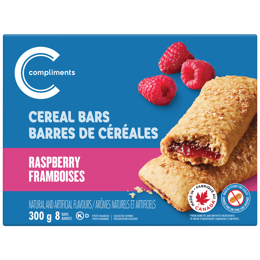 Raspberry Cereal Bar