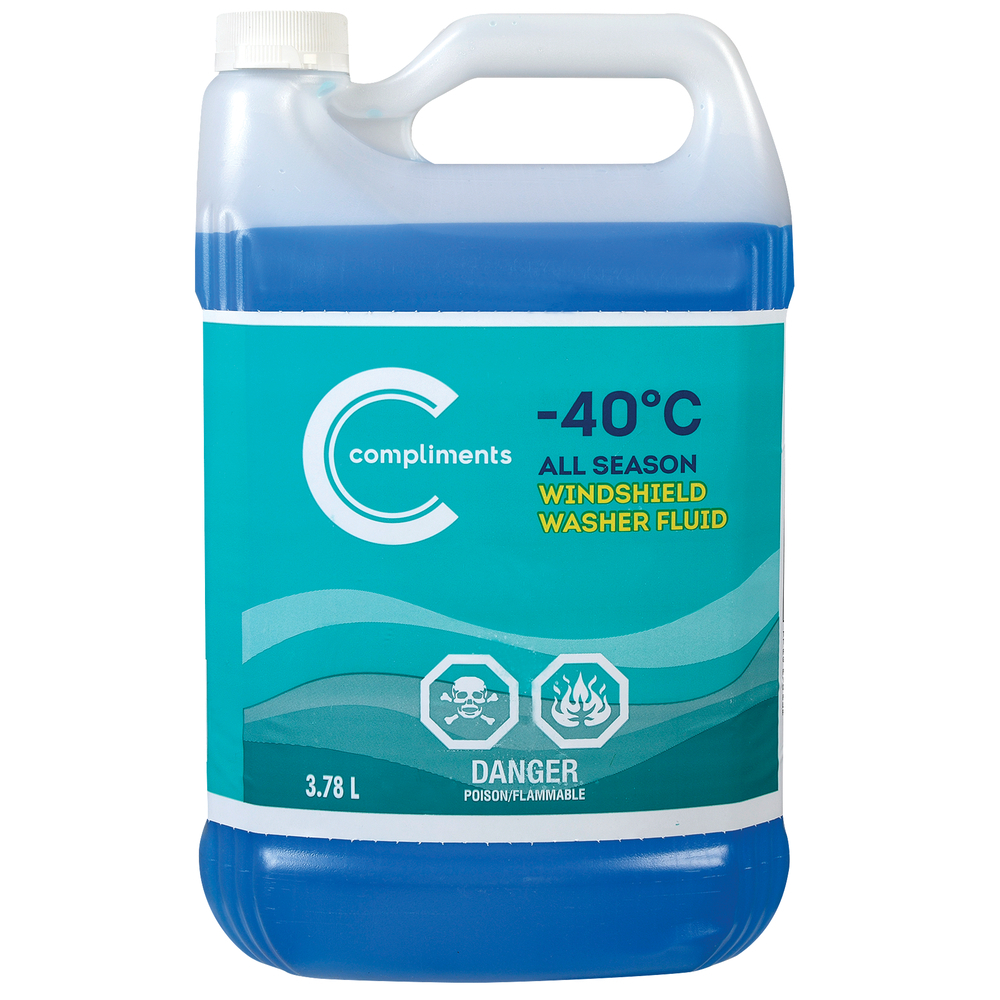 W/Shield Washer Fluid -40C Compliments