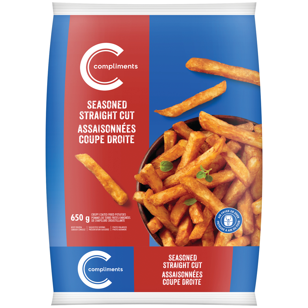 Seasoned Straight Cut French Fries