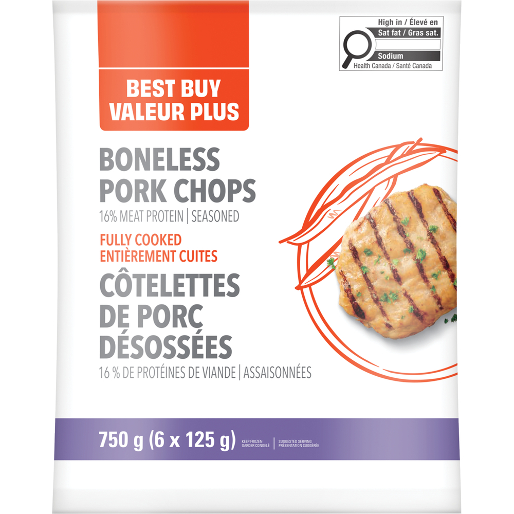 Boneless Seasoned Pork Chops