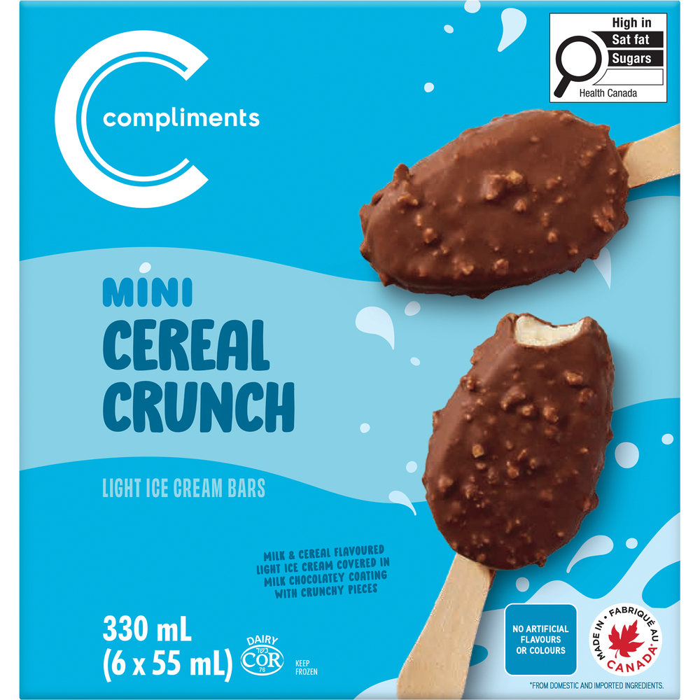 Cereal Crunch Ice Cream Bar