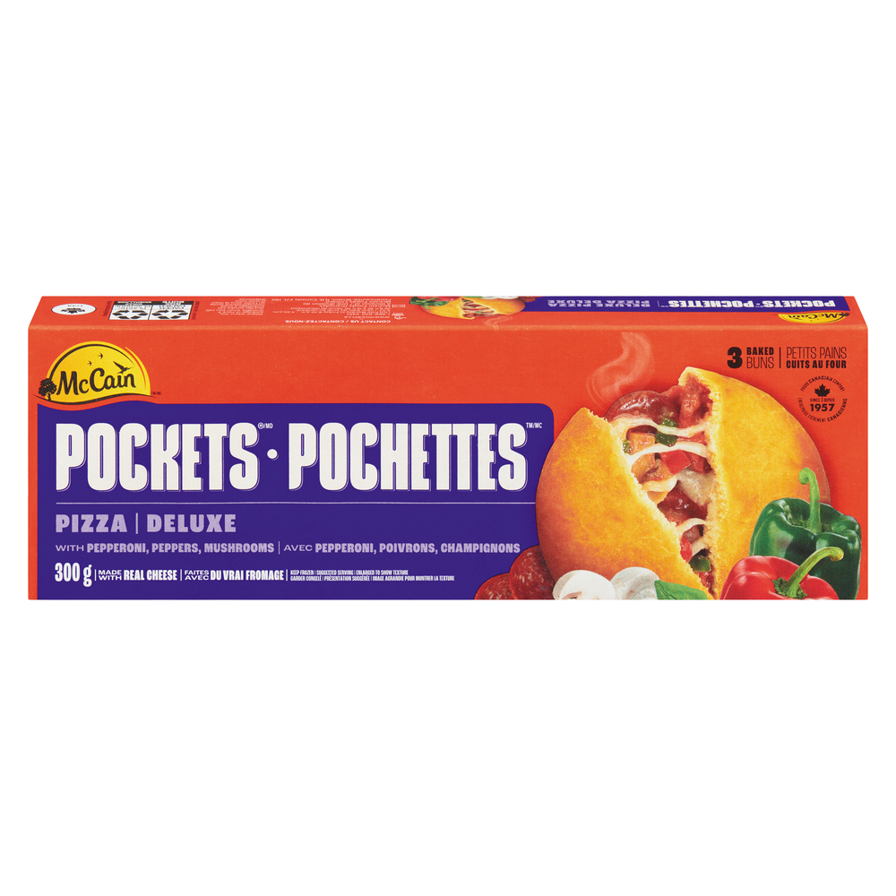 Deluxe 3 Pack Pizza Pocket