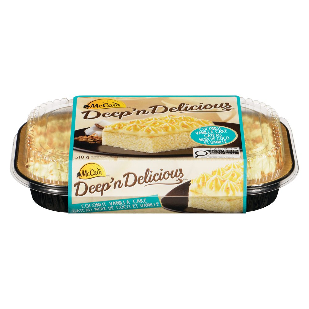 Deep'n Delicious Coconut Vanilla Cake