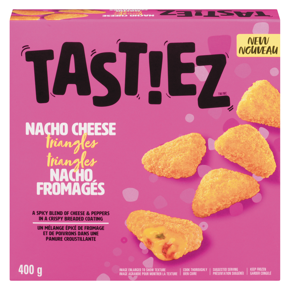 Nacho Cheese Triangles Frozen Snack