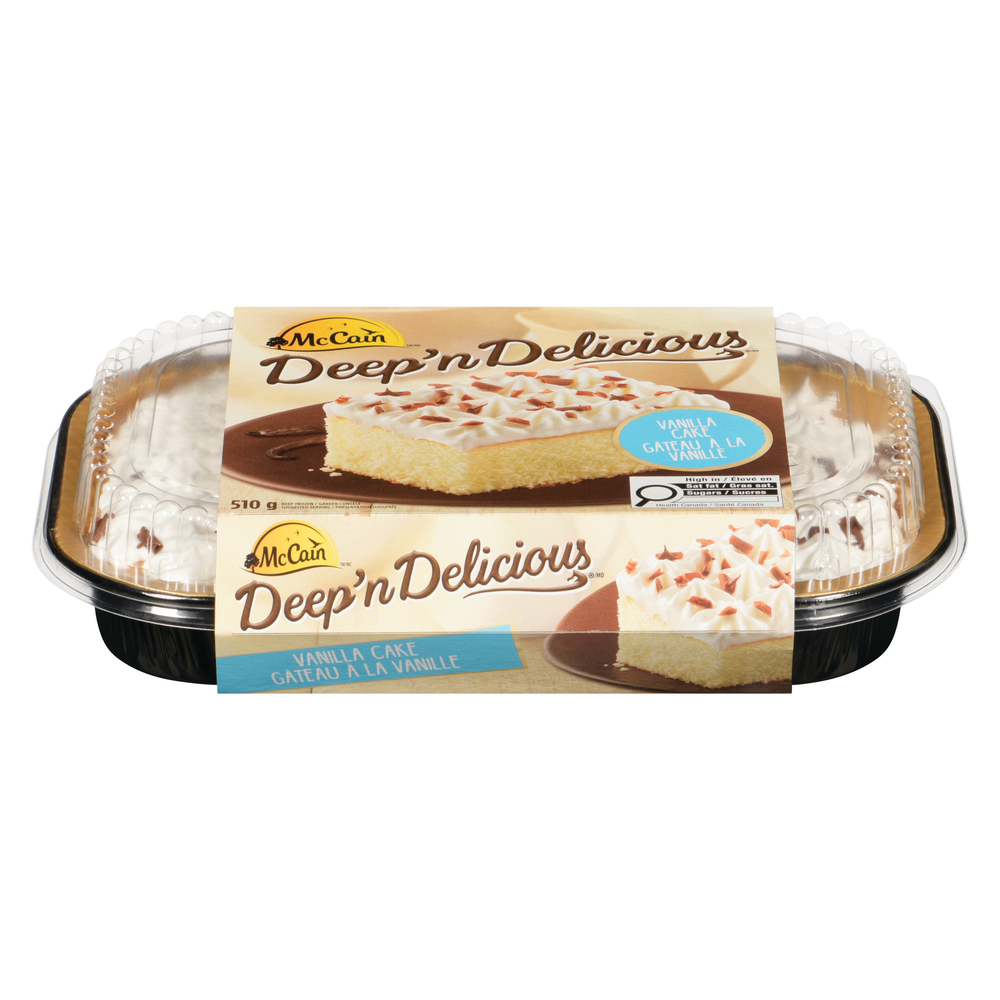 Deep 'n Delicious Vanilla Cake