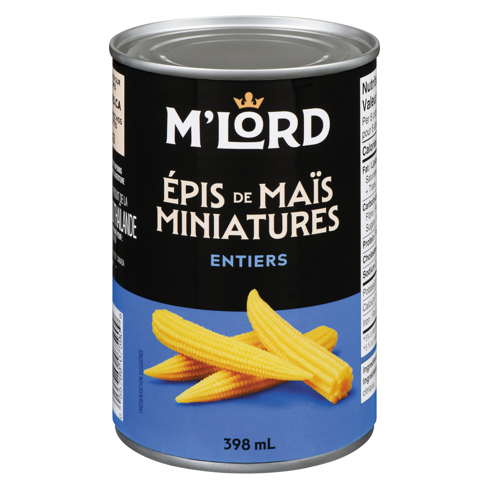 Whole Miniature Corn Cobs