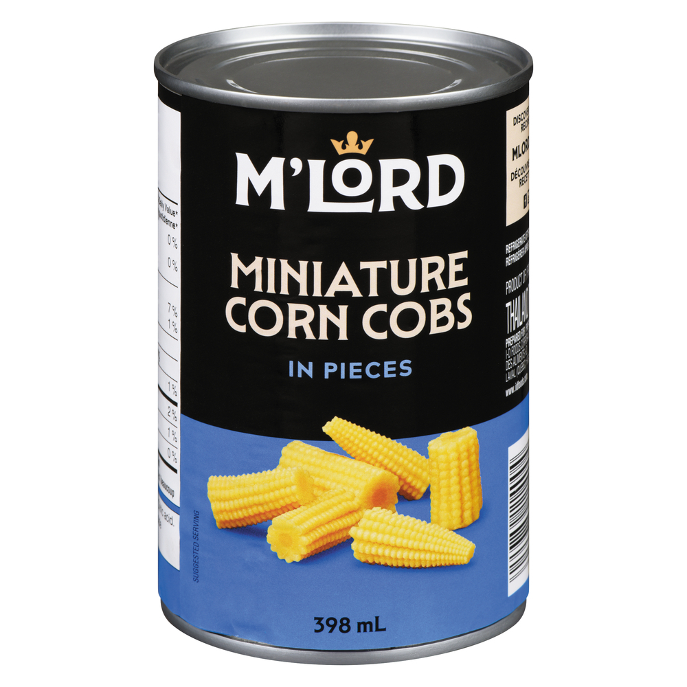 Miniature Cut Corn Cobs