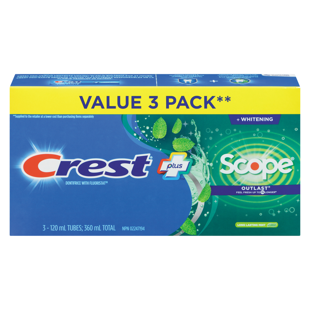 Complete Outlast Long Lasting Mint Toothpaste