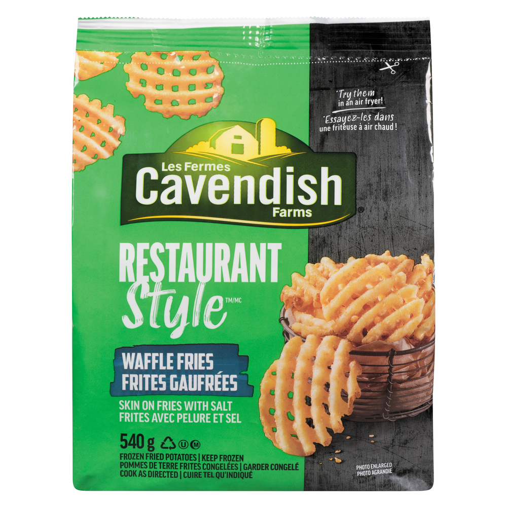 restaurant style waffle Fries