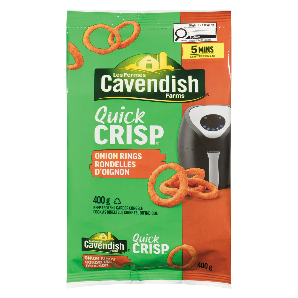 Quick Crisp Onion Rings