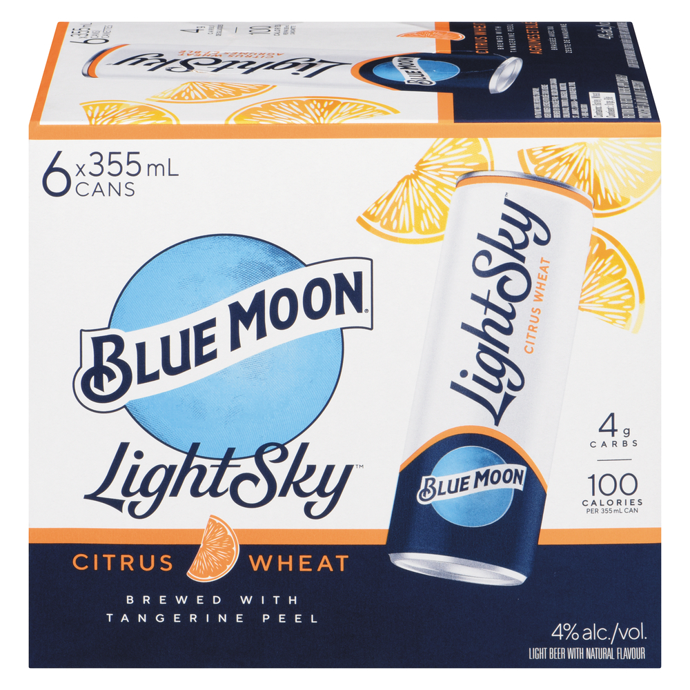 Light Sky Cans 4% alc/vol Beer
