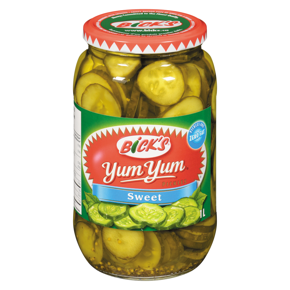 Yum Yum Sweet Pickles