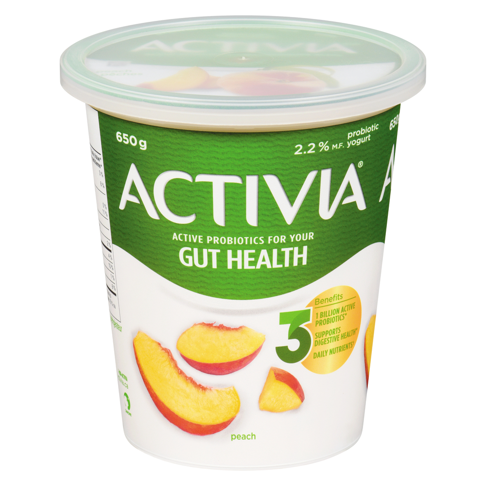 Activia Peach Yogurt