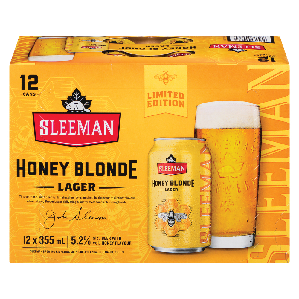 Honey Blonde Lager Beer
