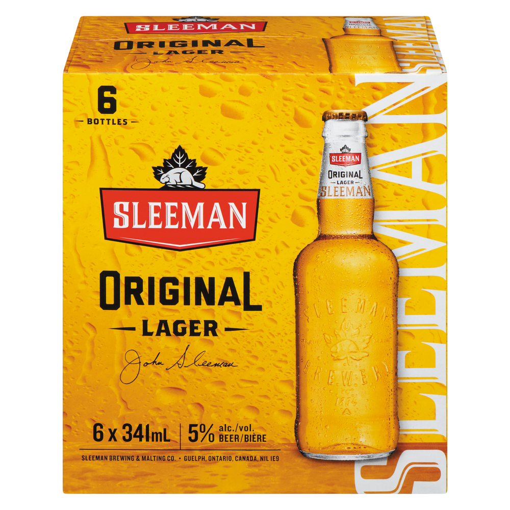 Original Draught Lager Bottle 5% Alcohol Beer