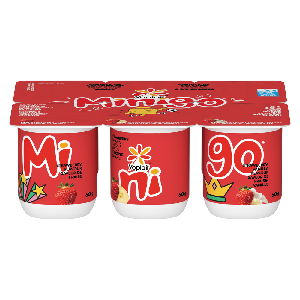 Minigo Strawberry Banana Yogurt