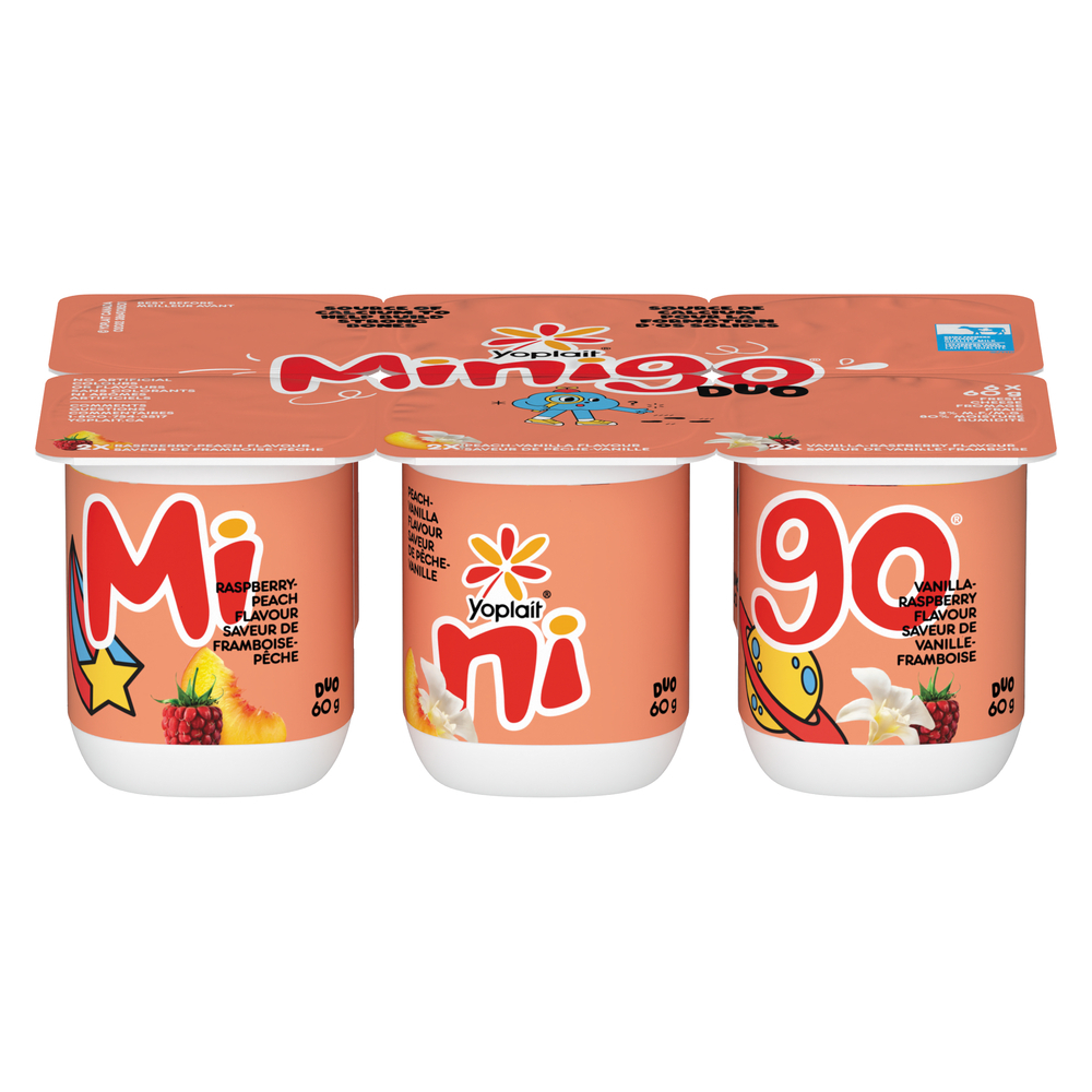 Minigo Raspberry Peach Yogurt