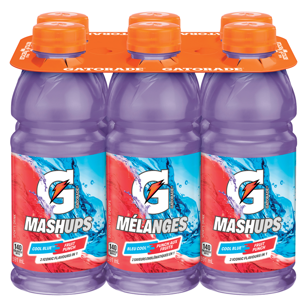 Cool Blue Fruit Punch Sports Drink