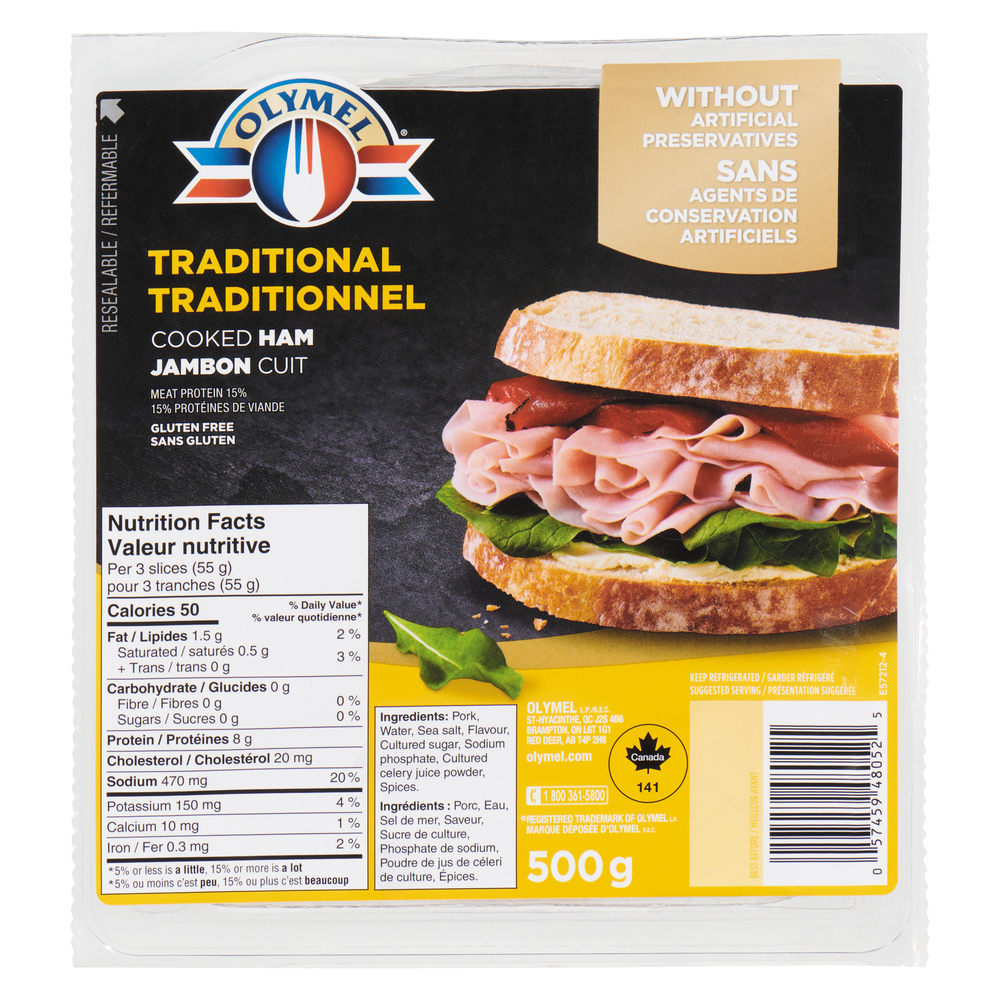 Shaved Traditional Cook Ham