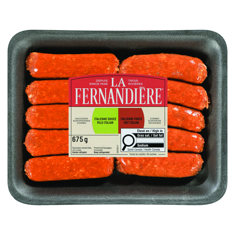 Hot Mild Italian Sausage Combo