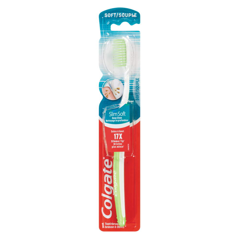 Slim Soft Compact Head Toothbrush