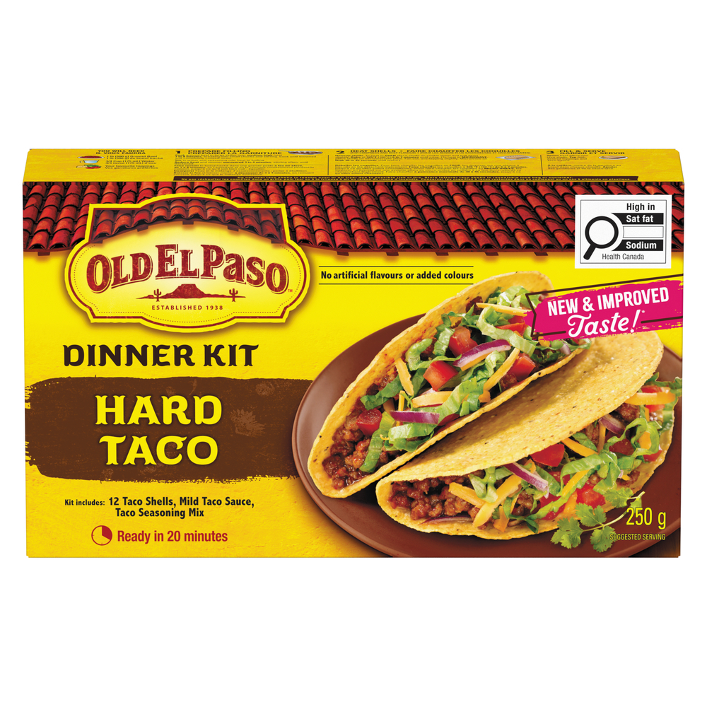 Taco Hard Dinner Kit