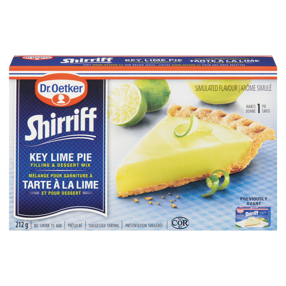Shirriff Key Lime Pie Filling