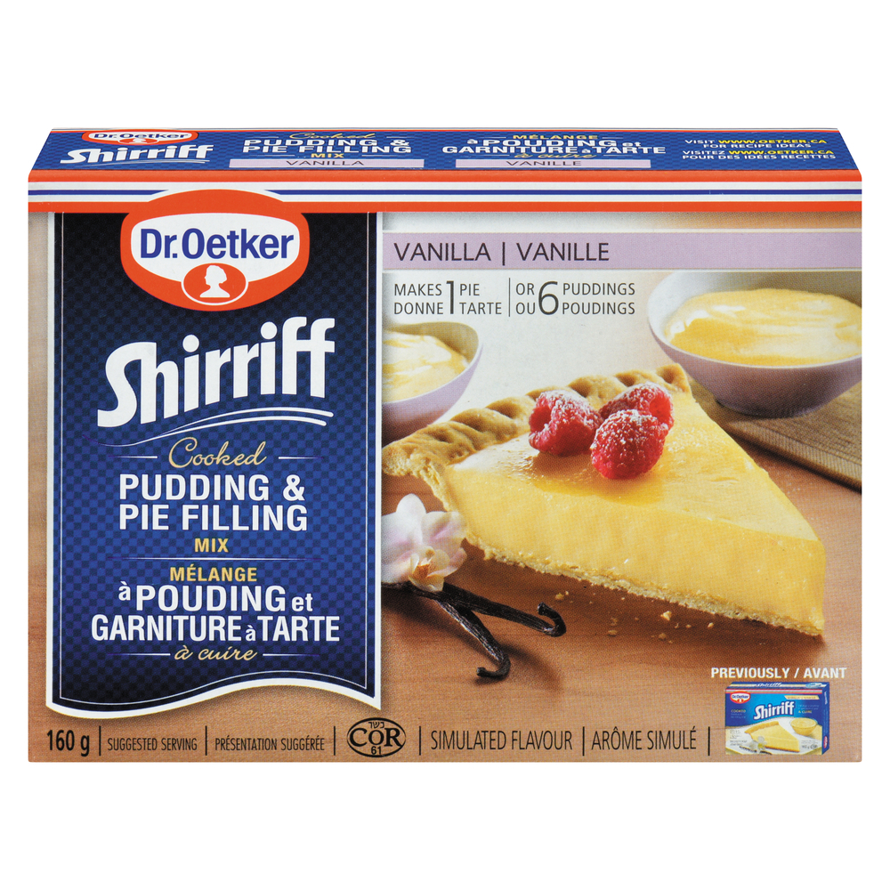 Shirriff Vanilla Pie Filling