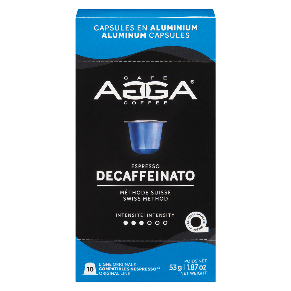 Decaffeinated Espresso 10 capsules Coffee