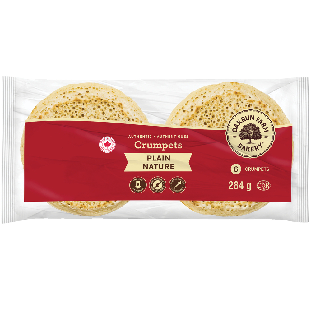 Plain 6 PacK Crumpets