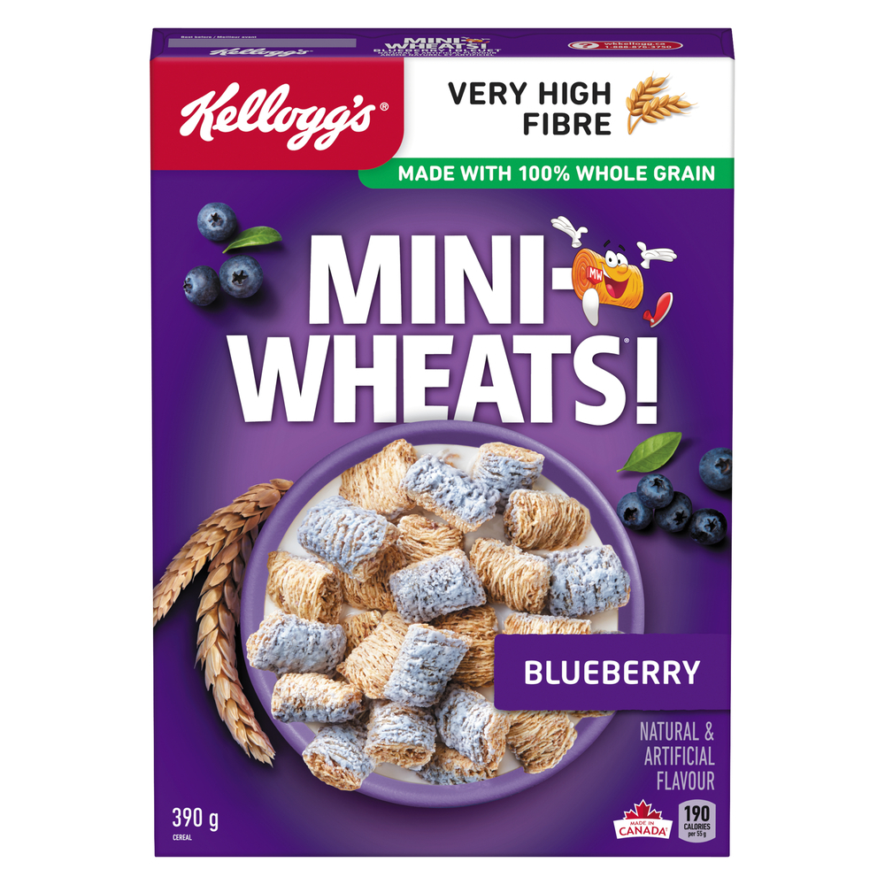 Mini Wheats Blueberry Cereal