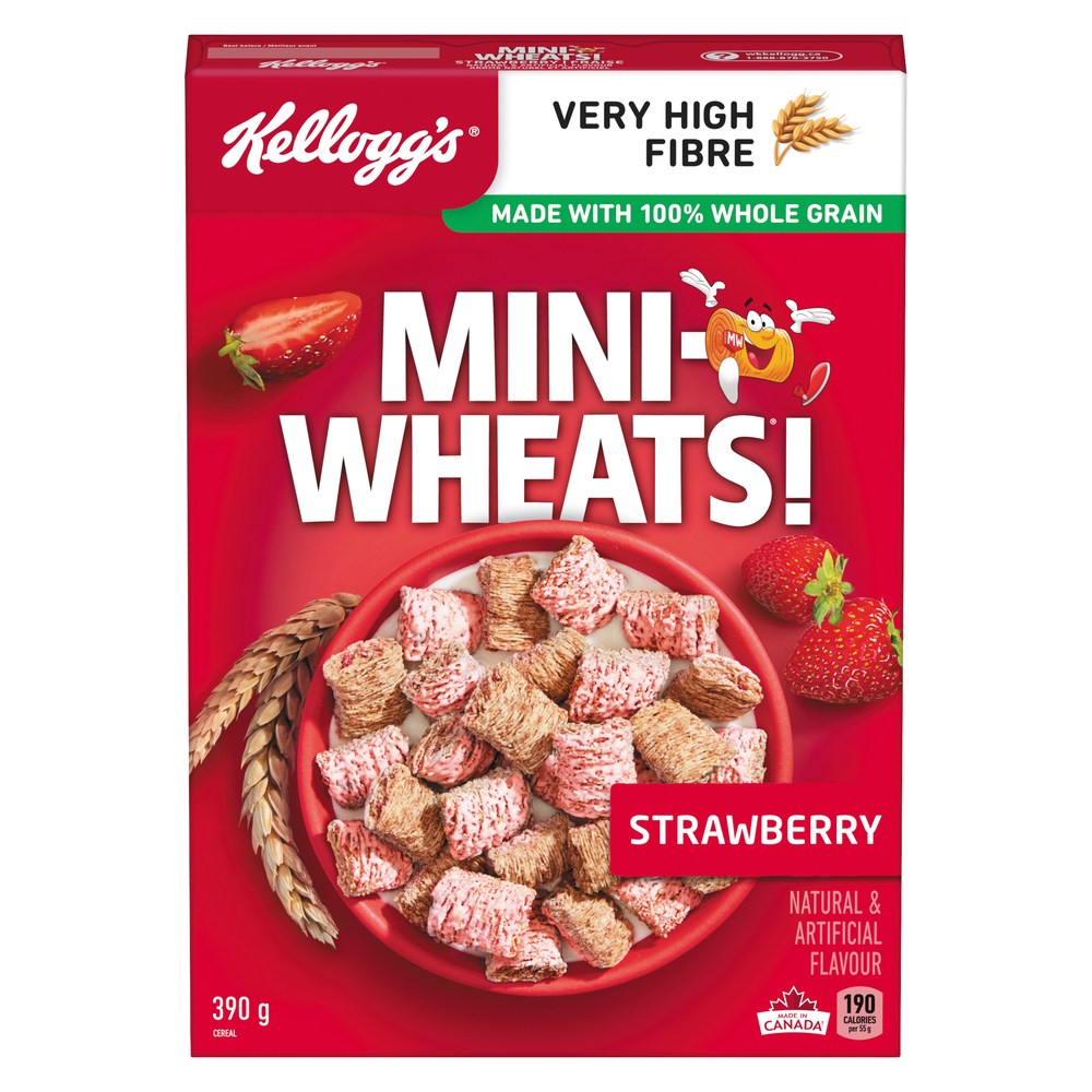 Mini Wheats Strawberry Cereal