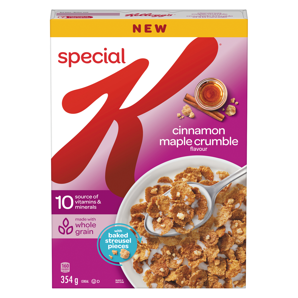 Special K Cinnamon Maple Crumble Cereal