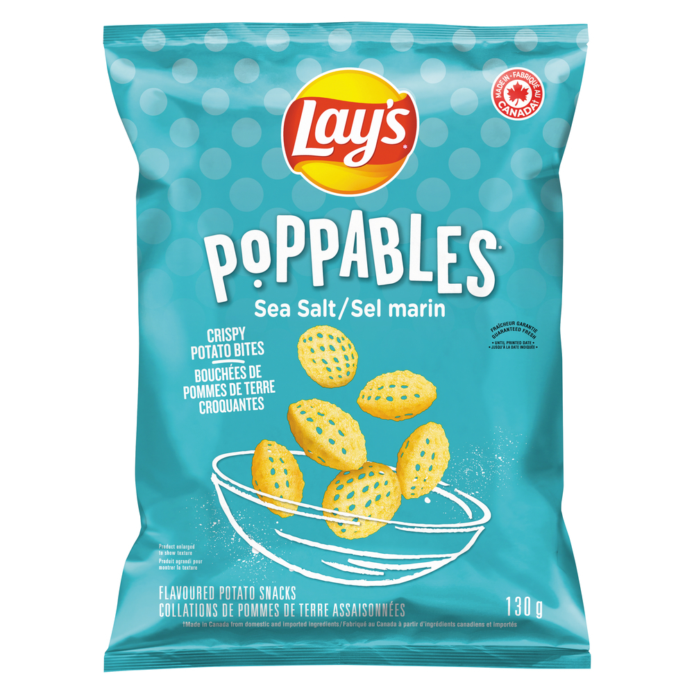 Poppables Sea Salt Potato Snack