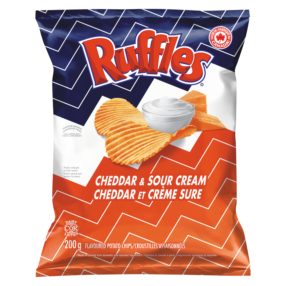 Cheddar And Sour Cream Chips