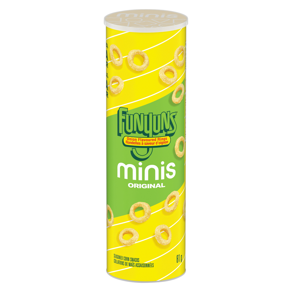 Minis Onion Flavoured Rings Original Snack