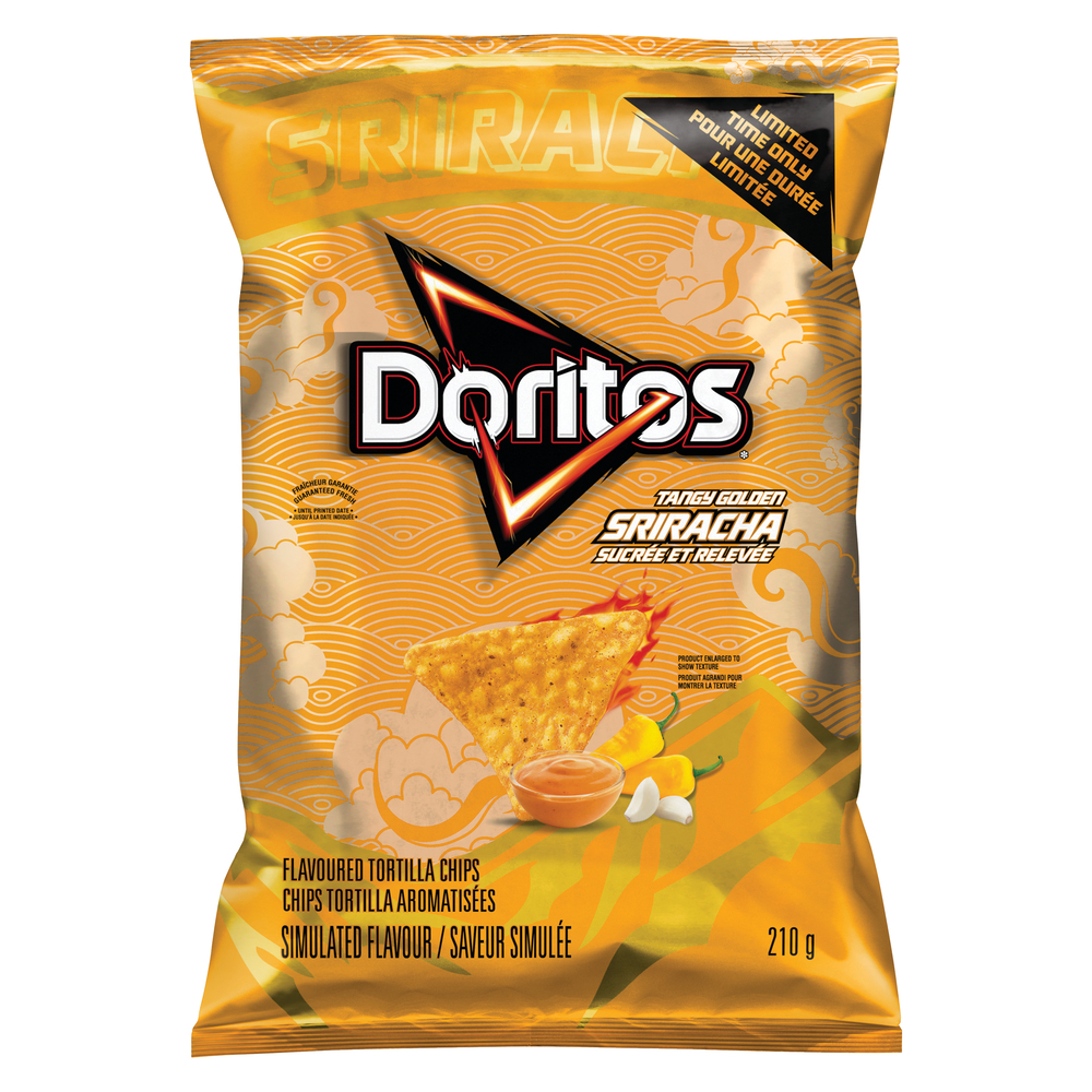 Tangy Golden Sriracha Chips