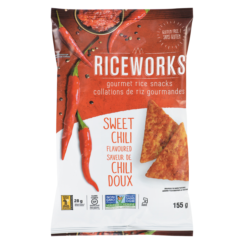 Sweet Chili Brown Rice Crisps