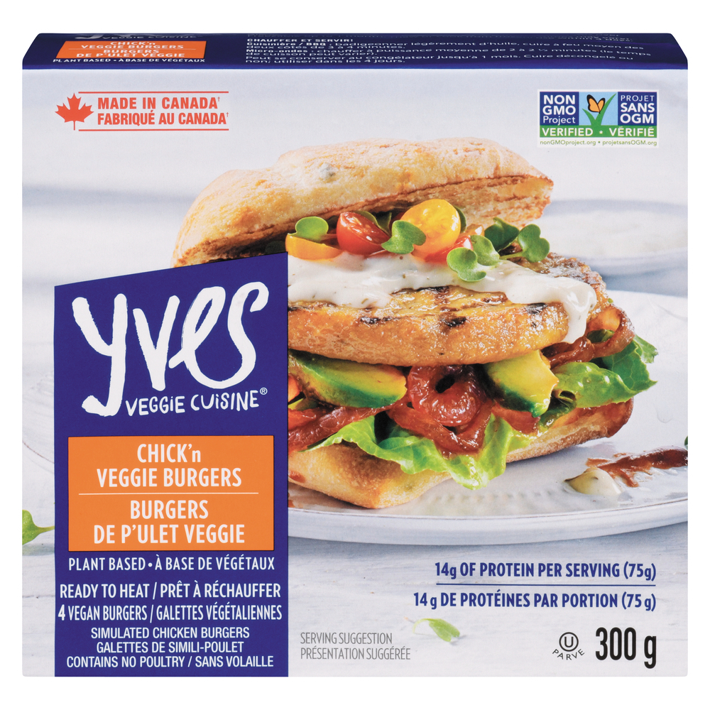 Chicken Veggie Burger