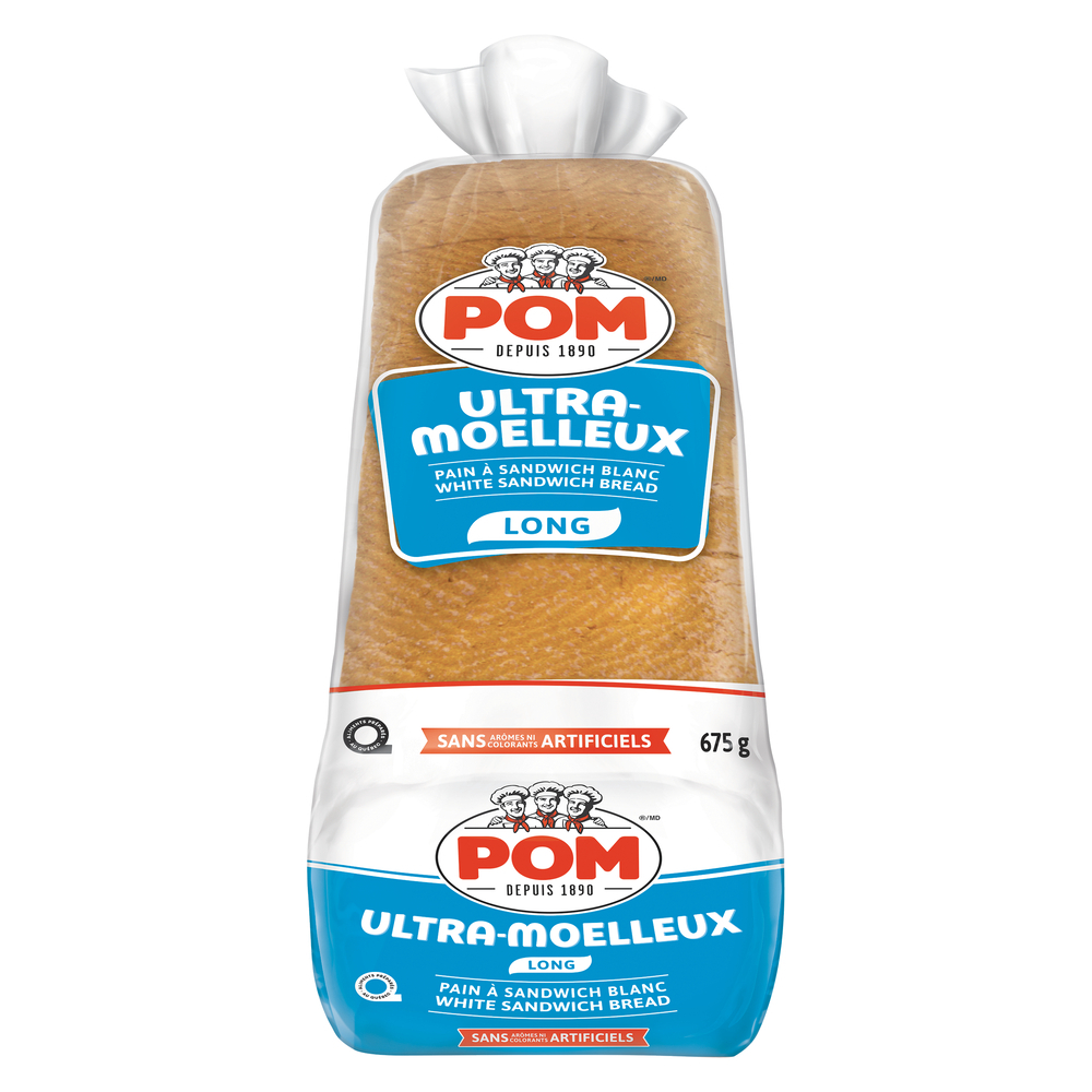 white - sandwich - sliced - ultra moelleux Bread