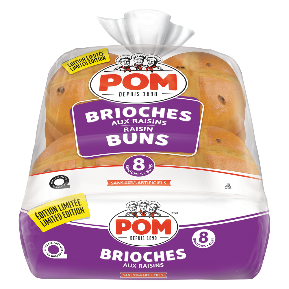 8's Raisin Buns