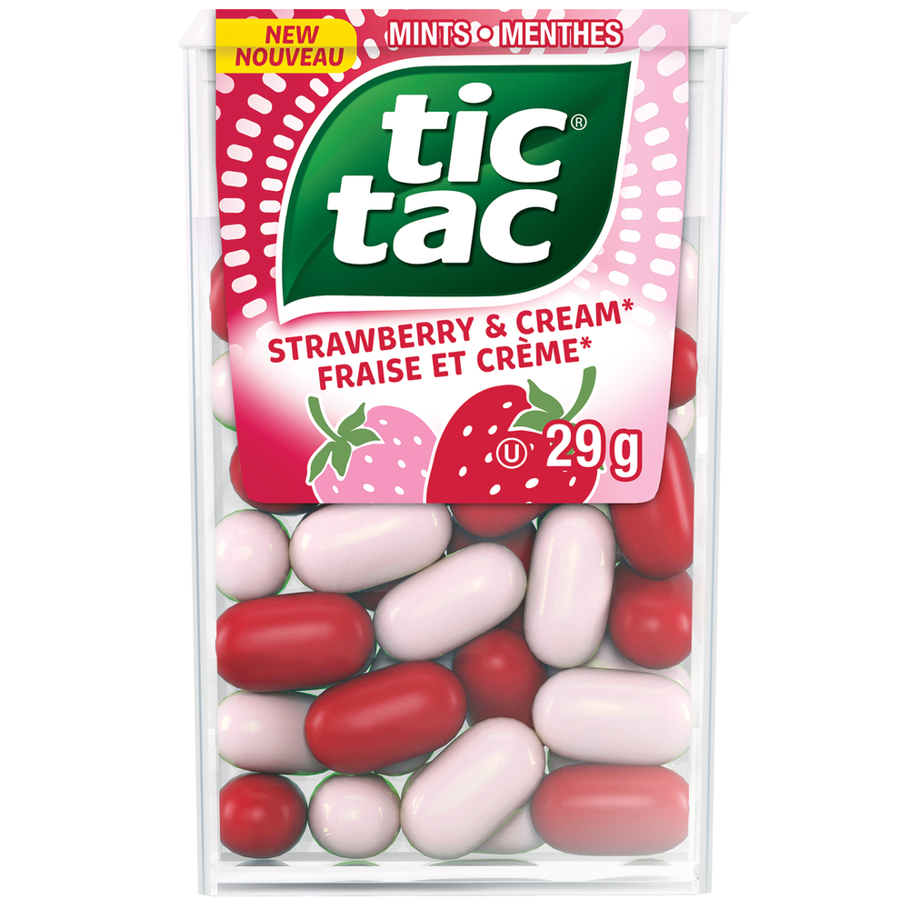 Strawberry & Cream Tic Tac