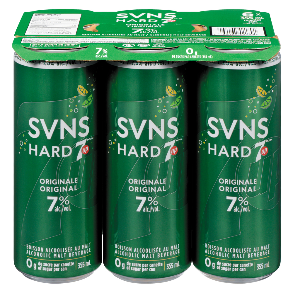 Hard 7up Original Alcoholic Beverage