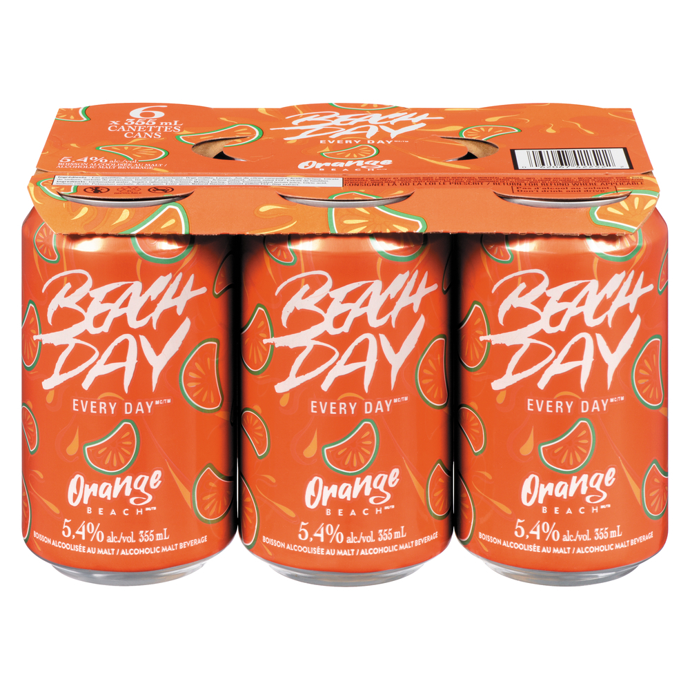 Seltzer Orange Beach Alcoholic Malt Beverage