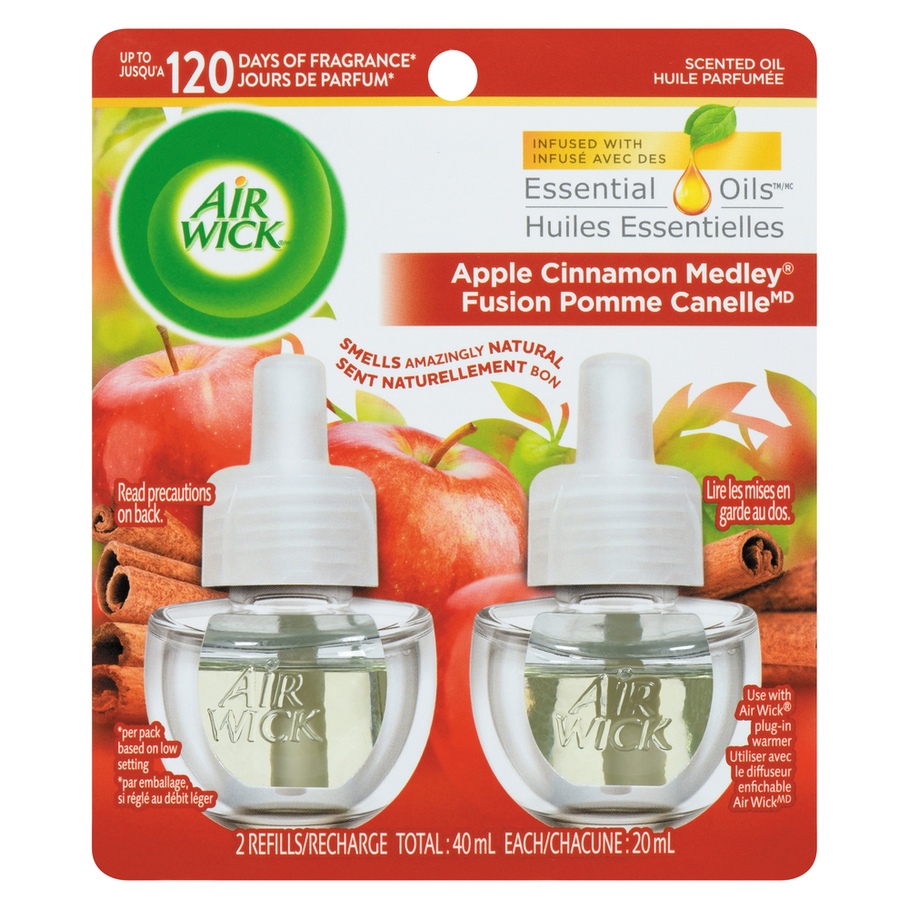 Apple Cinnamon Medley 2PK Scented Oil Refill