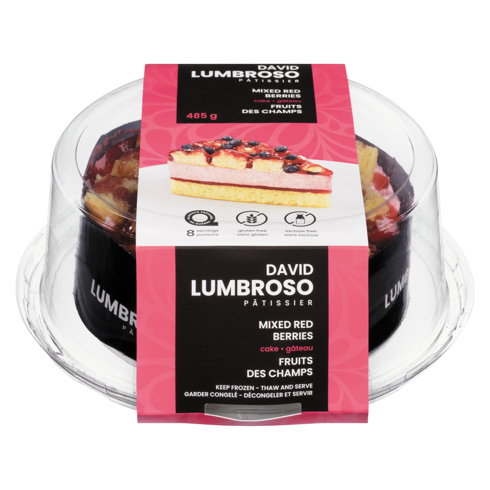 Red Berries Gluten Free Cake