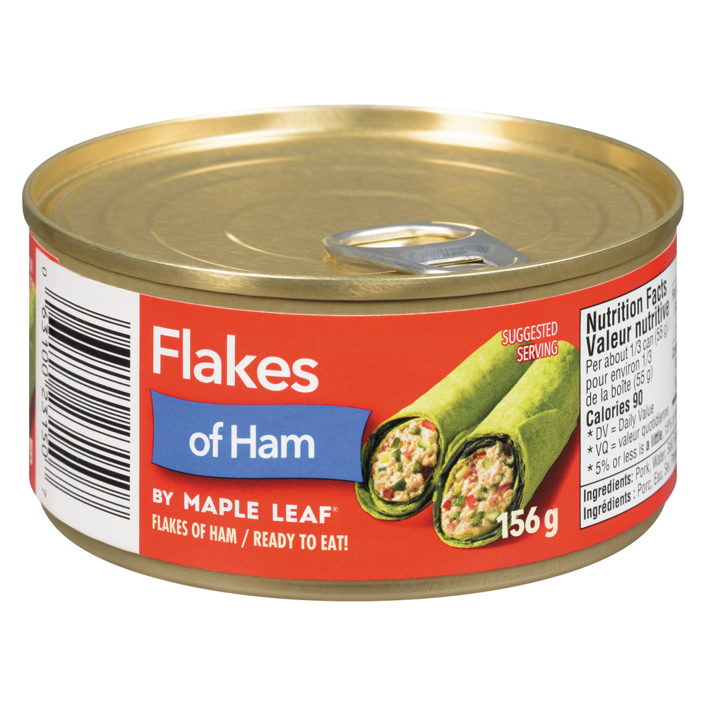 Flakes Of Ham Can Meat
