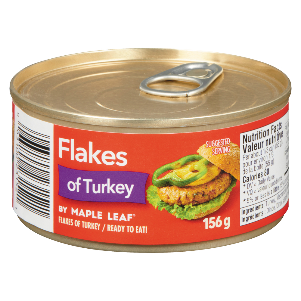 Flakes Of Turkey Can Meat