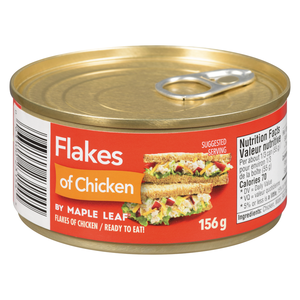 Flakes Of Chicken Can Meat